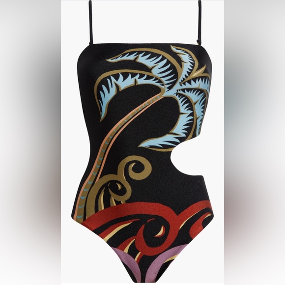 FARM Rio | Swim | Farm Rio Pineapple Wave One Piece Swimsuit Small 22 ...